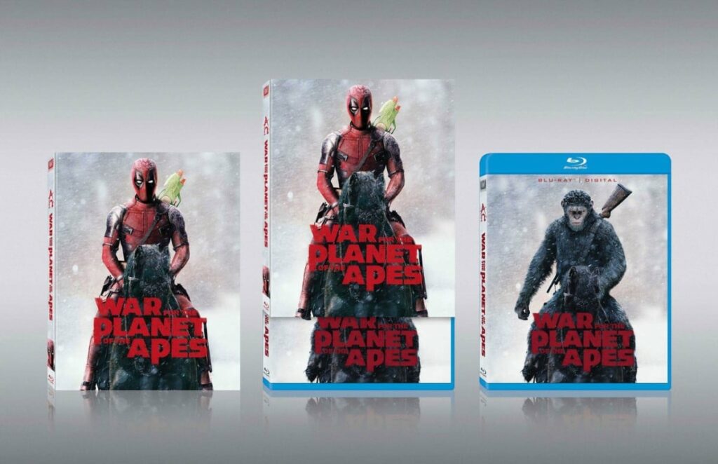Deadpool en mode photobomb sur les Blu-Ray de la FOX - Eklecty-City