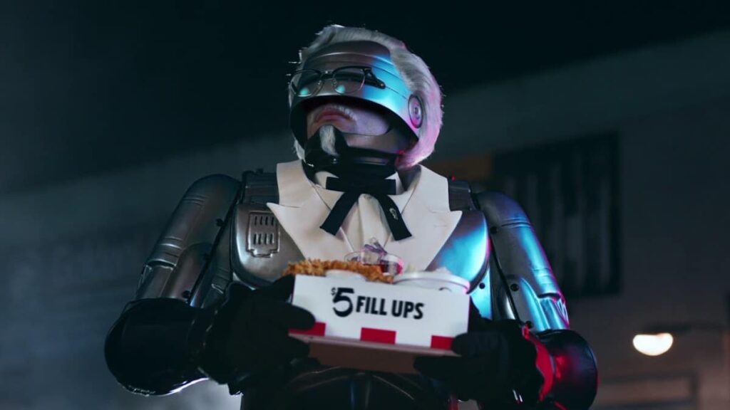 KFC s'offre le Colonel RoboCop - Eklecty-City