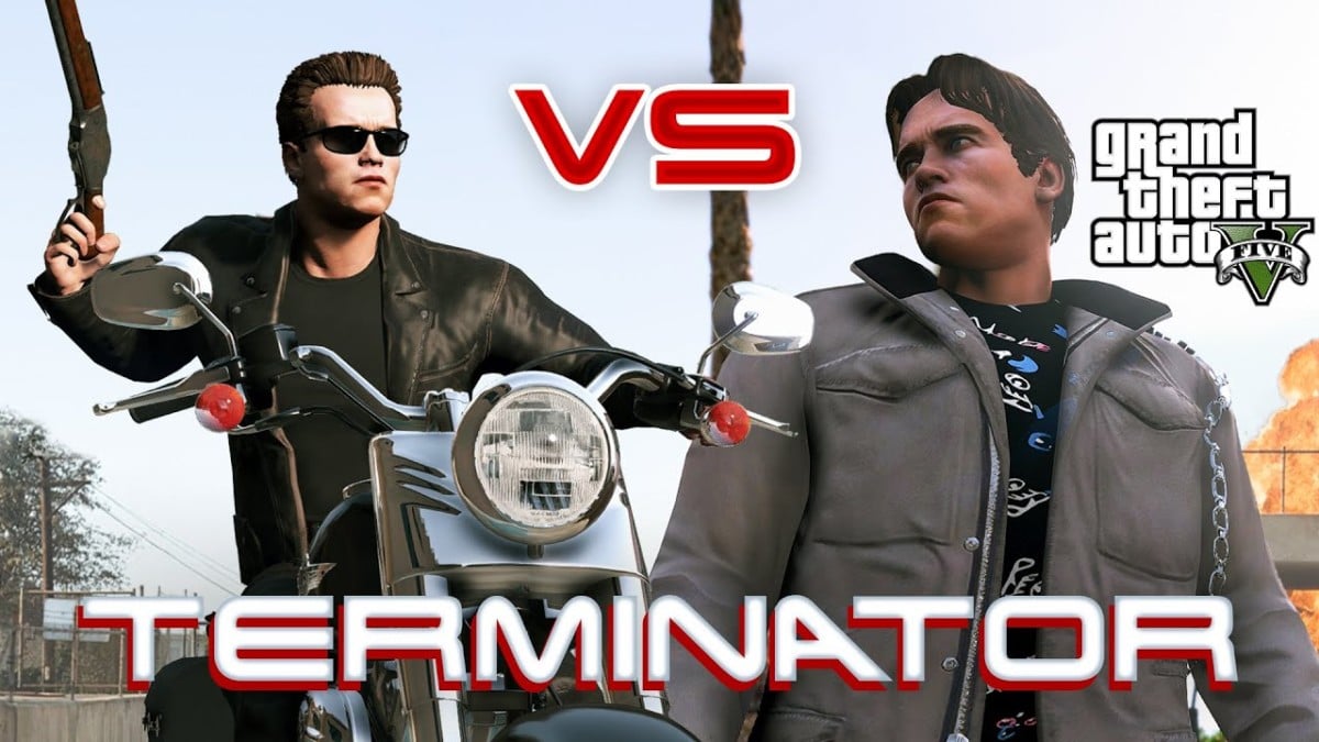 The Terminator Vs Terminator 2 dans GTA 5 - Eklecty-City