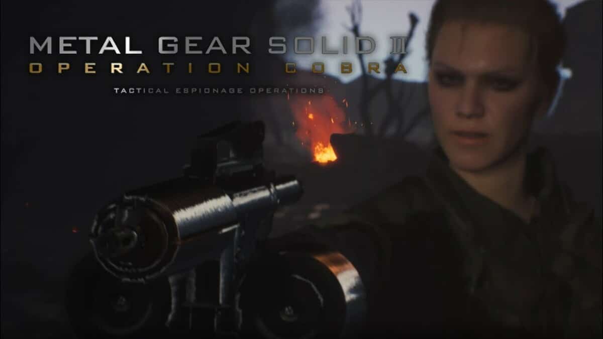 MGS II : Operation Cobra, le trailer d'un jeu centré sur The Boss - E-C